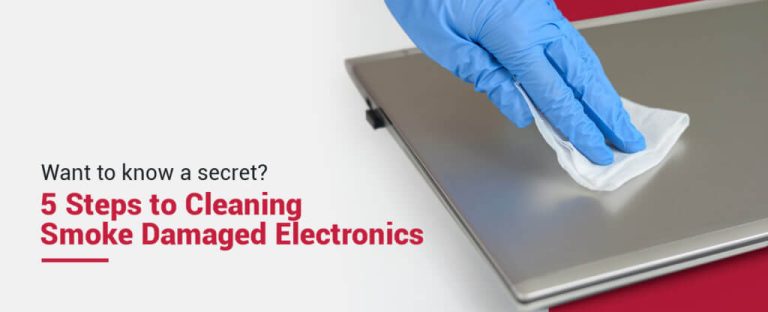 Need to Clean Smoke-Damaged Electronics? 5 Essential Steps